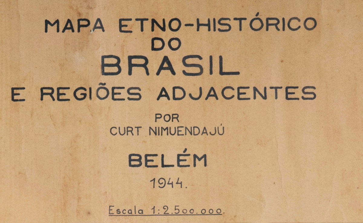 Mapa Etnico-Histórico do Brasil e Regiões Adjacentes – AYA LABORATÓRIO